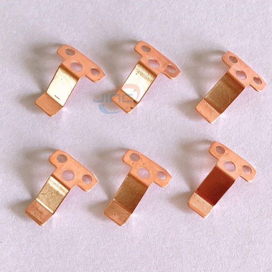 Power switch shrapnel copper stamping parts copper tin plating